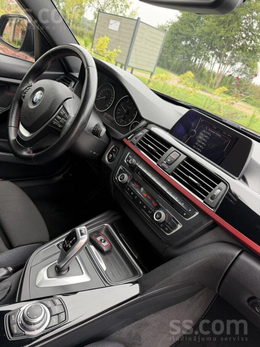 Black BMW 320 2013 in Ludza, with an engine capacity of 2.00 L and mileage of 0 thousand km for 9500 €, photo 25 on AUTOMOTO.COM.LV
