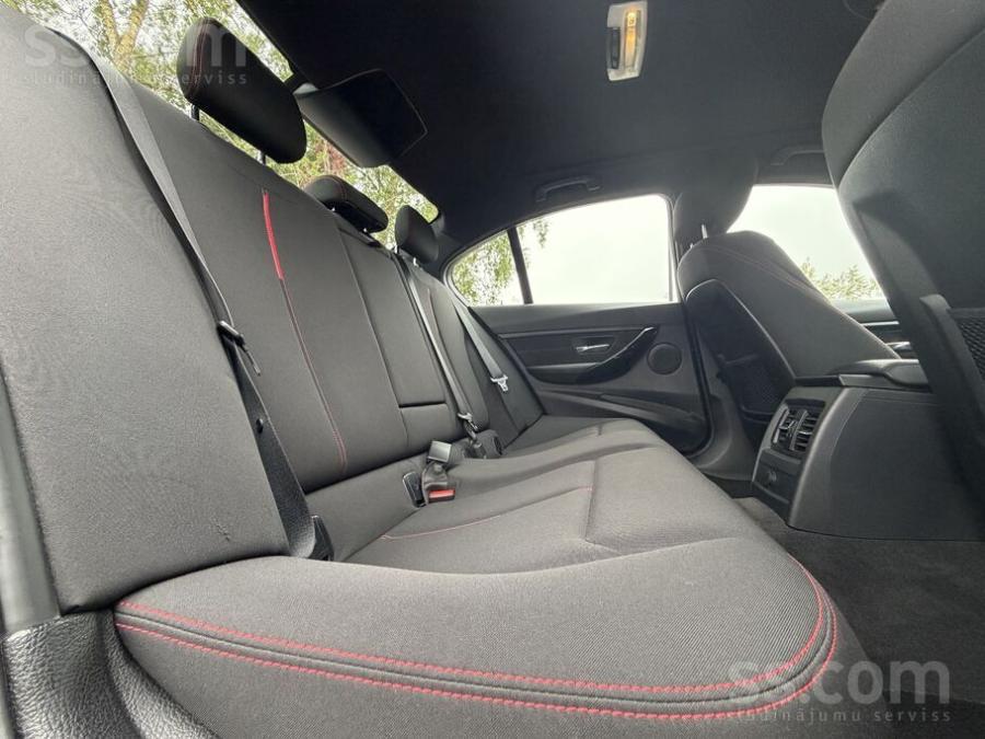 Black BMW 320 2013 in Ludza, with an engine capacity of 2.00 L and mileage of 0 thousand km for 9500 €, photo 29 on AUTOMOTO.COM.LV