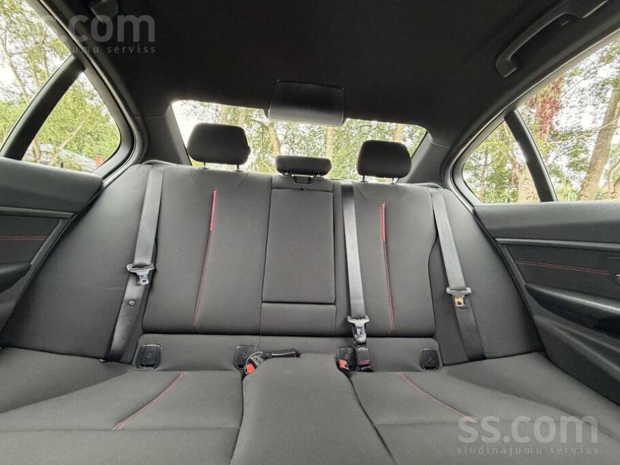 Black BMW 320 2013 in Ludza, with an engine capacity of 2.00 L and mileage of 0 thousand km for 9500 €, photo 30 on AUTOMOTO.COM.LV