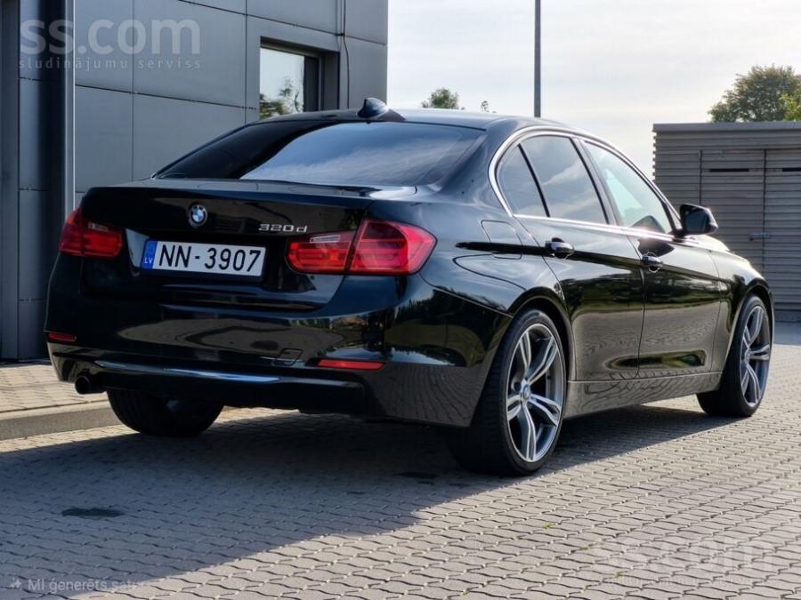 Melns BMW 320 2013 Kuldīga, ar dzinēja tilpumu 2.00 L un nobraukumu 317 tūkst. km par 9800 €, foto 3 vietnē AUTOMOTO.COM.LV