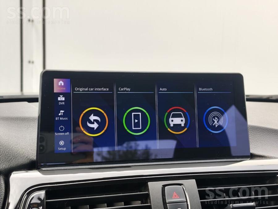 Black BMW 320 2013 in Riga, with an engine capacity of 2.00 L and mileage of 127 thousand km for 13950 €, photo 13 on AUTOMOTO.COM.LV