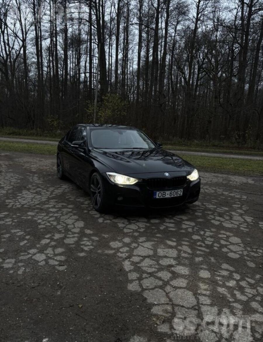 Black BMW 320 2014 in Liepaja, with an engine capacity of 2.00 L and mileage of 227 thousand km for 9000 €, photo 1 on AUTOMOTO.COM.LV