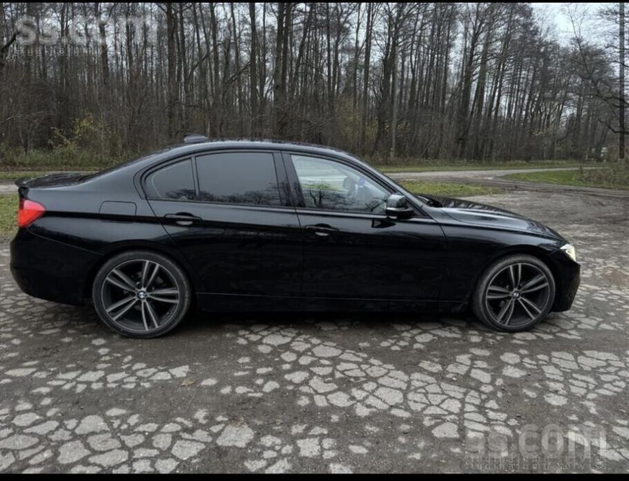 Black BMW 320 2014 in Liepaja, with an engine capacity of 2.00 L and mileage of 227 thousand km for 9000 €, photo 2 on AUTOMOTO.COM.LV