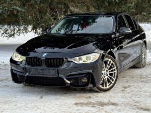 Black BMW 320 2014 in Jelgava, with an engine capacity of 2.00 L and mileage of 243 thousand km for 10800 €, photo  on AUTOMOTO.COM.LV