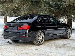 Black BMW 320 2014 in Jelgava, with an engine capacity of 2.00 L and mileage of 243 thousand km for 10800 €, photo 7 on AUTOMOTO.COM.LV