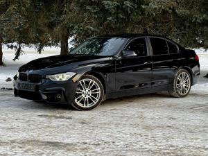 Black BMW 320 2014 in Jelgava, with an engine capacity of 2.00 L and mileage of 243 thousand km for 10800 €, photo 10 on AUTOMOTO.COM.LV