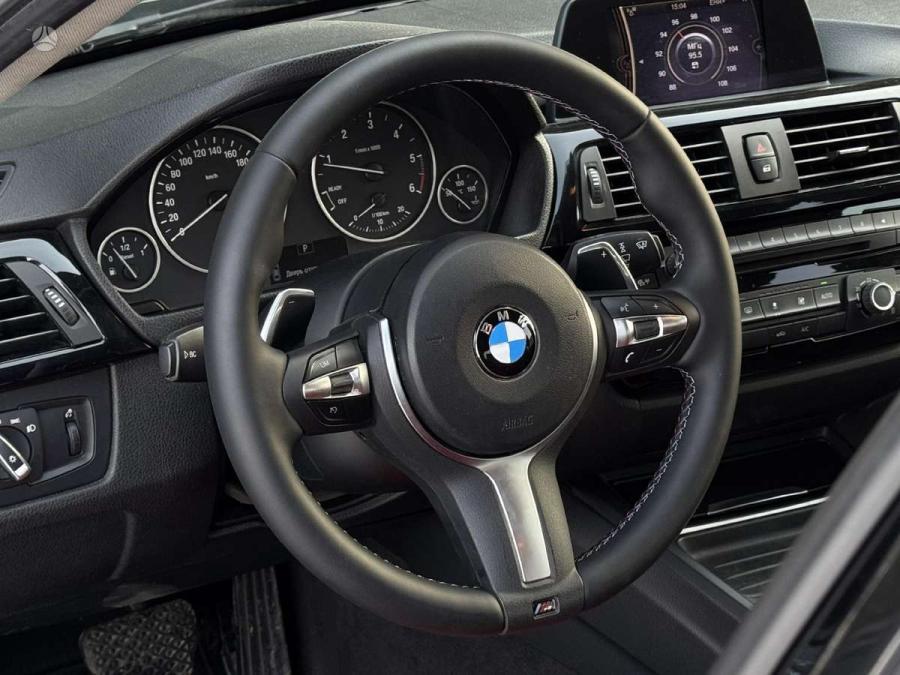 Black BMW 320 2014 in Jelgava, with an engine capacity of 2.00 L and mileage of 243 thousand km for 10800 €, photo 17 on AUTOMOTO.COM.LV