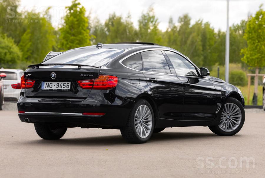 Black BMW 320 2014 in Jelgava, with an engine capacity of 2.00 L and mileage of 280 thousand km for 9900 €, photo 3 on AUTOMOTO.COM.LV