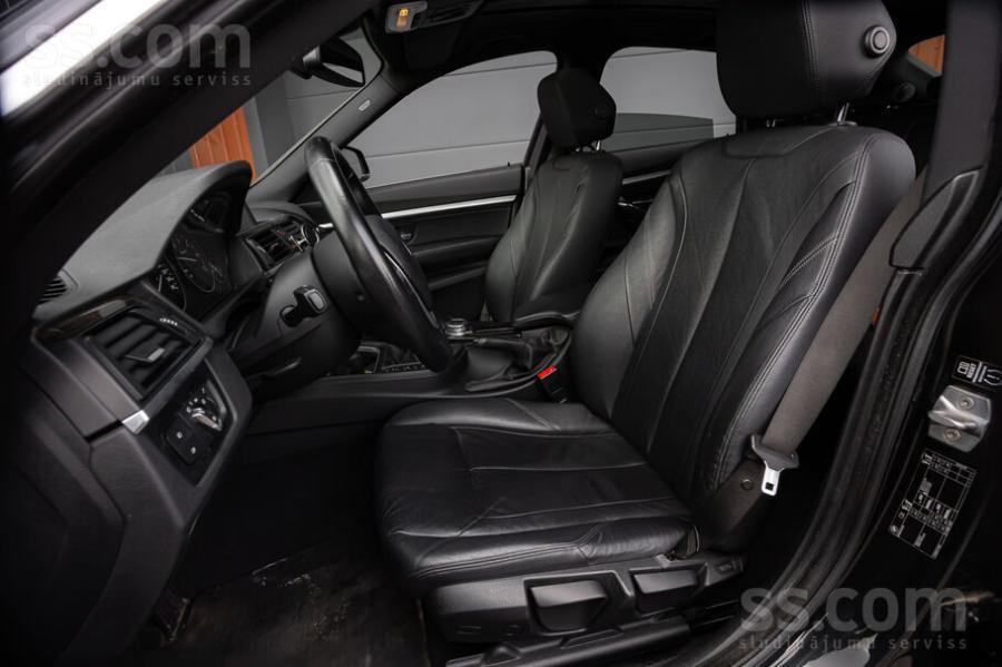 Black BMW 320 2014 in Jelgava, with an engine capacity of 2.00 L and mileage of 280 thousand km for 9900 €, photo 15 on AUTOMOTO.COM.LV