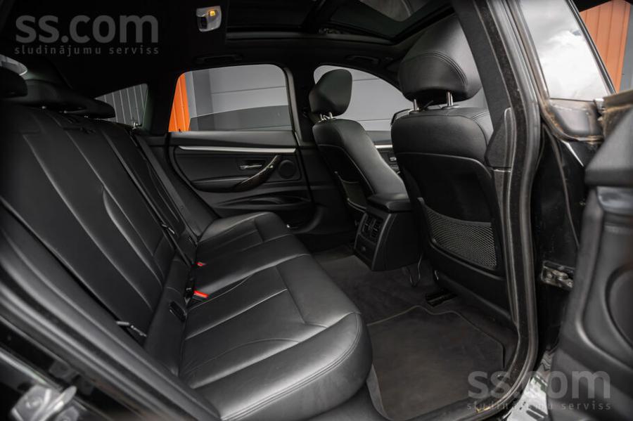 Black BMW 320 2014 in Jelgava, with an engine capacity of 2.00 L and mileage of 280 thousand km for 9900 €, photo 17 on AUTOMOTO.COM.LV