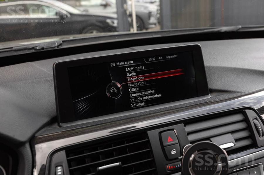 Black BMW 320 2014 in Jelgava, with an engine capacity of 2.00 L and mileage of 280 thousand km for 9900 €, photo 25 on AUTOMOTO.COM.LV