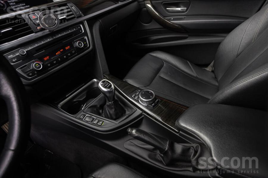 Black BMW 320 2014 in Jelgava, with an engine capacity of 2.00 L and mileage of 280 thousand km for 9900 €, photo 27 on AUTOMOTO.COM.LV