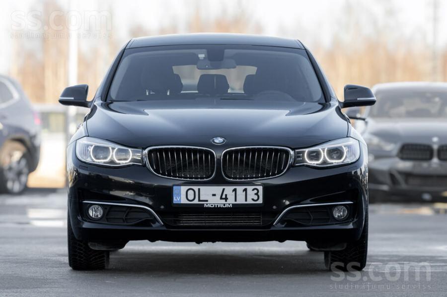 Black BMW 320 2014 in Jelgava, with an engine capacity of 2.00 L and mileage of 244 thousand km for 9800 €, photo 1 on AUTOMOTO.COM.LV