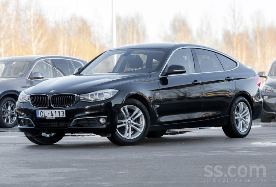 Black BMW 320 2014 in Jelgava, with an engine capacity of 2.00 L and mileage of 244 thousand km for 9800 €, photo 4 on AUTOMOTO.COM.LV