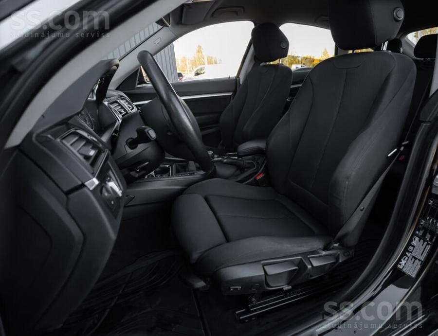 Black BMW 320 2014 in Jelgava, with an engine capacity of 2.00 L and mileage of 244 thousand km for 9800 €, photo 12 on AUTOMOTO.COM.LV