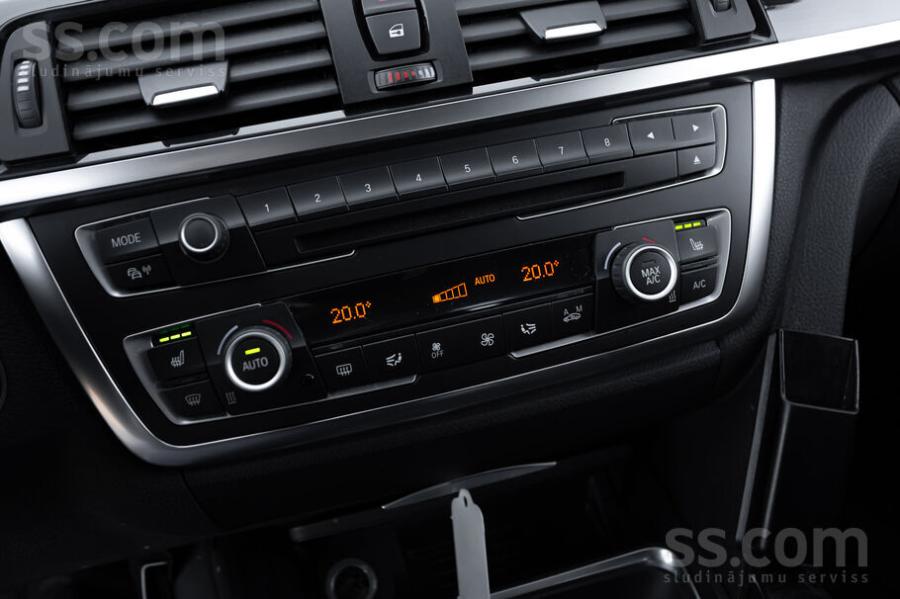 Black BMW 320 2014 in Jelgava, with an engine capacity of 2.00 L and mileage of 244 thousand km for 9800 €, photo 15 on AUTOMOTO.COM.LV