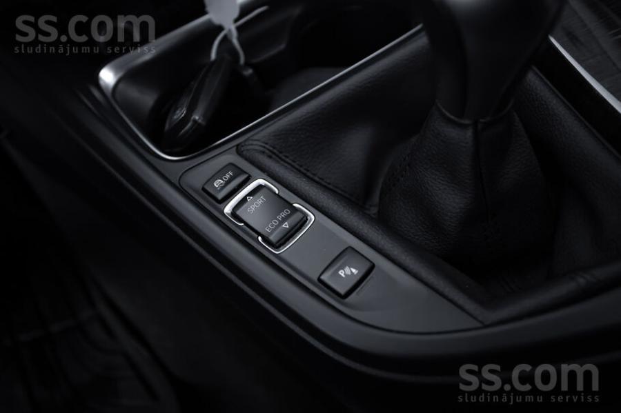 Black BMW 320 2014 in Jelgava, with an engine capacity of 2.00 L and mileage of 244 thousand km for 9800 €, photo 16 on AUTOMOTO.COM.LV