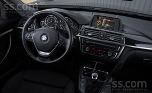 Black BMW 320 2014 in Jelgava, with an engine capacity of 2.00 L and mileage of 244 thousand km for 9800 €, photo 18 on AUTOMOTO.COM.LV