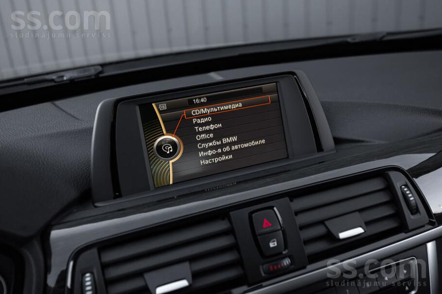 Black BMW 320 2014 in Jelgava, with an engine capacity of 2.00 L and mileage of 244 thousand km for 9800 €, photo 21 on AUTOMOTO.COM.LV