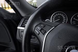 Black BMW 320 2014 in Jelgava, with an engine capacity of 2.00 L and mileage of 244 thousand km for 9800 €, photo 23 on AUTOMOTO.COM.LV