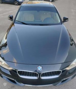 Black BMW 320 2014 in Vilnius, with an engine capacity of 2.00 L and mileage of 157 thousand km for 6000 €, photo 10 on AUTOMOTO.COM.LV