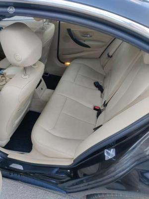 Black BMW 320 2014 in Vilnius, with an engine capacity of 2.00 L and mileage of 157 thousand km for 6000 €, photo 20 on AUTOMOTO.COM.LV