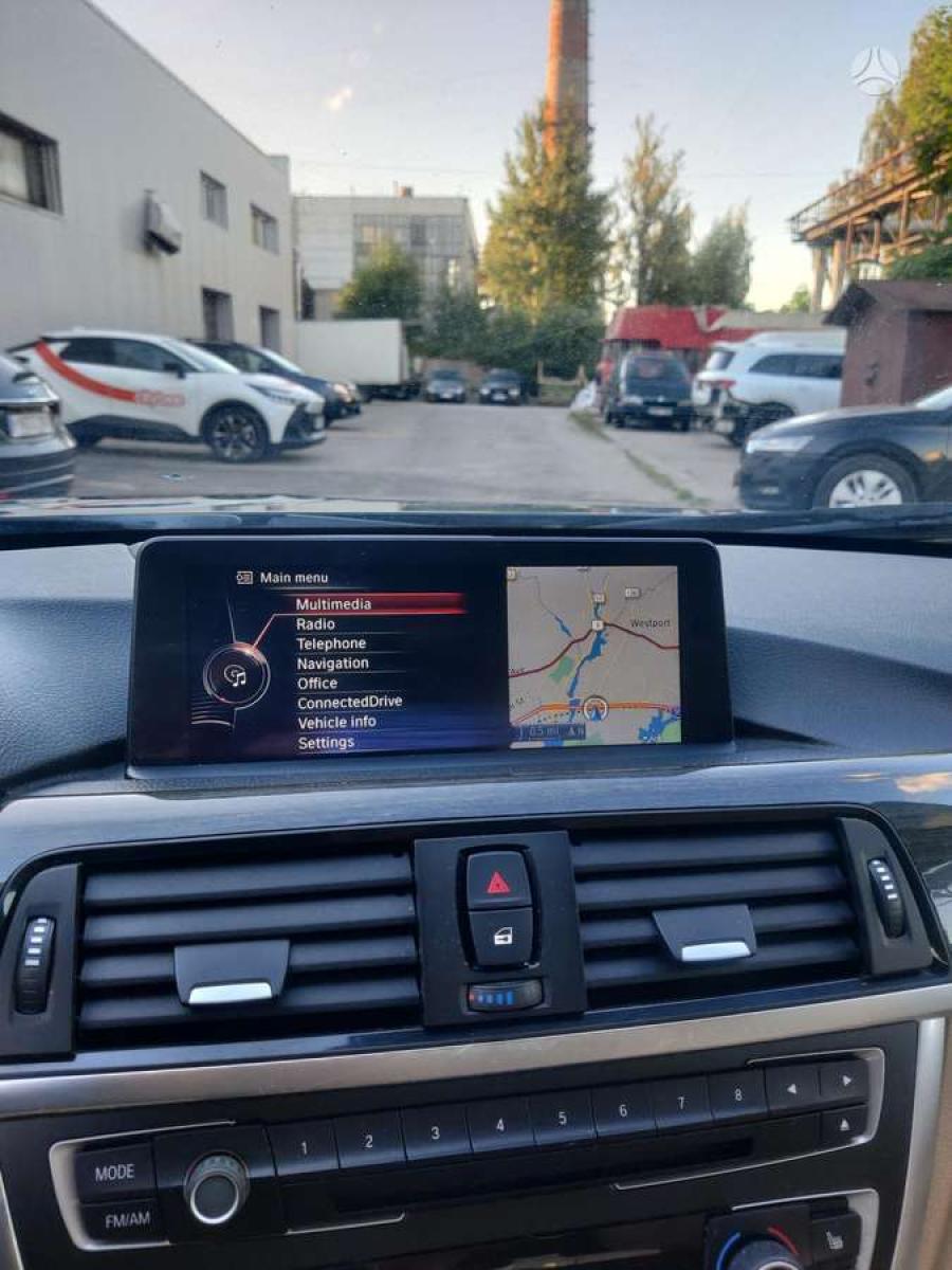 Black BMW 320 2014 in Vilnius, with an engine capacity of 2.00 L and mileage of 157 thousand km for 6000 €, photo 21 on AUTOMOTO.COM.LV