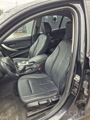 Black BMW 320 2014 in Riga, with an engine capacity of 2.00 L and mileage of 433 thousand km for 5890 €, photo 14 on AUTOMOTO.COM.LV