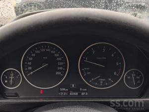 Black BMW 320 2014 in Riga, with an engine capacity of 2.00 L and mileage of 433 thousand km for 5890 €, photo 16 on AUTOMOTO.COM.LV