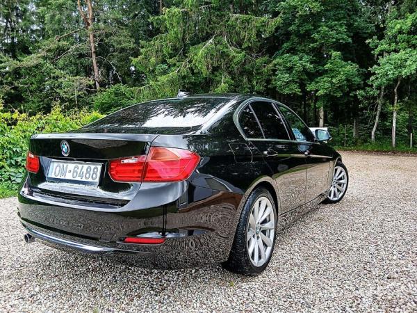 Black BMW 320 2014 in Tukums, with an engine capacity of 2.00 L and mileage of 259 thousand km for 12850 €, photo 6 on AUTOMOTO.COM.LV