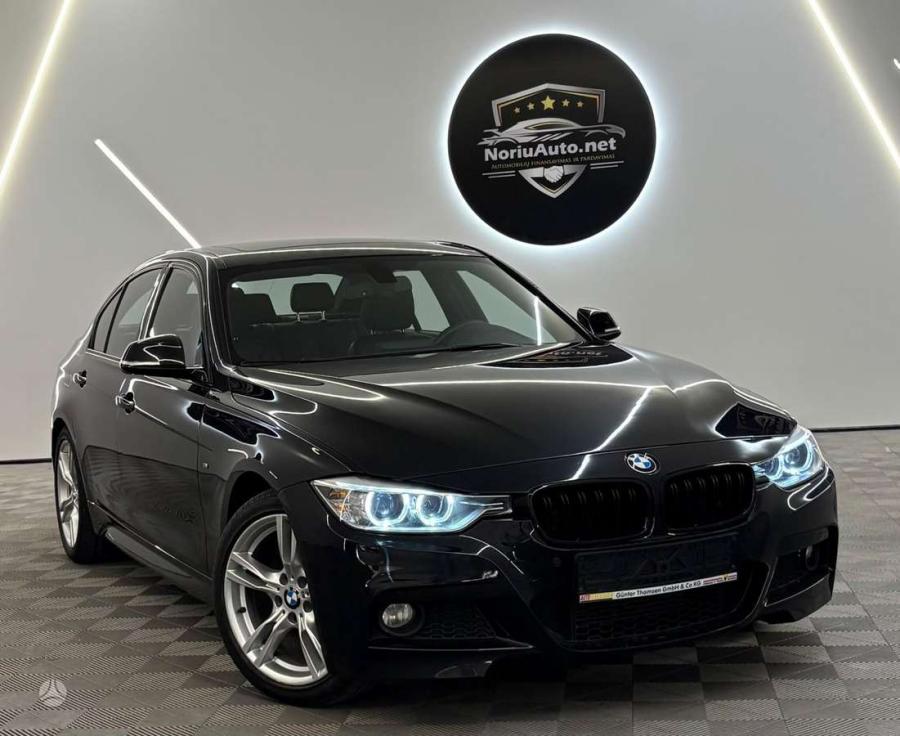 Black BMW 320 2014 in Marijampole, with an engine capacity of 2.00 L and mileage of 218 thousand km for 12500 €, photo 1 on AUTOMOTO.COM.LV