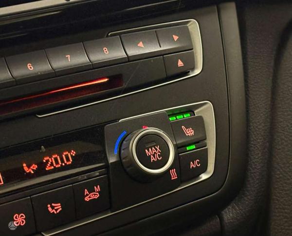 Black BMW 320 2014 in Marijampole, with an engine capacity of 2.00 L and mileage of 218 thousand km for 12500 €, photo 6 on AUTOMOTO.COM.LV