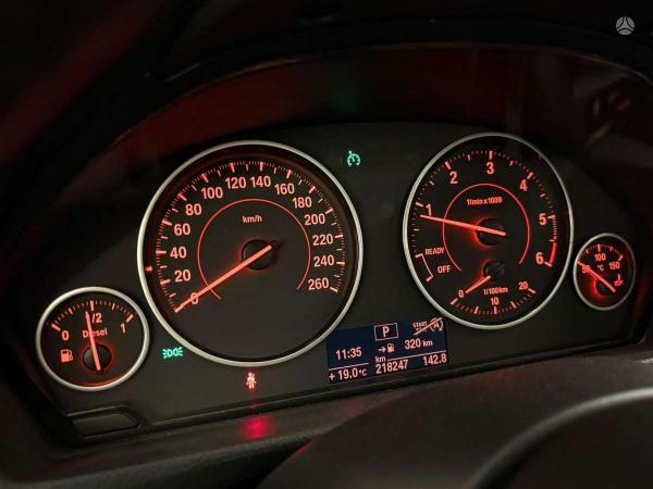 Black BMW 320 2014 in Marijampole, with an engine capacity of 2.00 L and mileage of 218 thousand km for 12500 €, photo 8 on AUTOMOTO.COM.LV