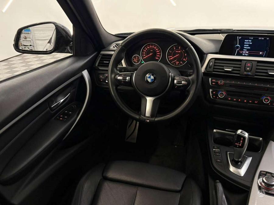 Black BMW 320 2014 in Marijampole, with an engine capacity of 2.00 L and mileage of 218 thousand km for 12500 €, photo 14 on AUTOMOTO.COM.LV