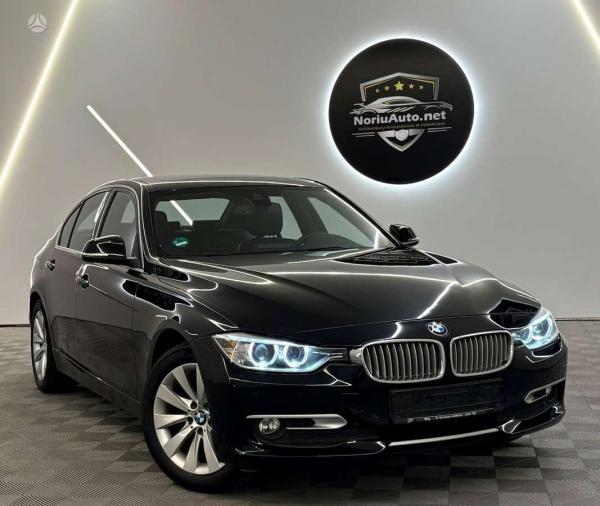 Melns BMW 320 2014 Marijampole, ar dzinēja tilpumu 2.00 L un nobraukumu 140 tūkst. km par 12350 €, foto 1 vietnē AUTOMOTO.COM.LV