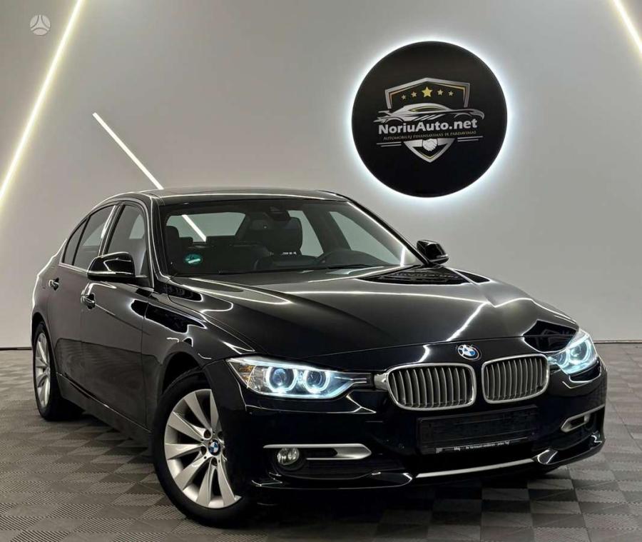 Melns BMW 320 2014 Marijampole, ar dzinēja tilpumu 2.00 L un nobraukumu 140 tūkst. km par 12350 €, foto 1 vietnē AUTOMOTO.COM.LV