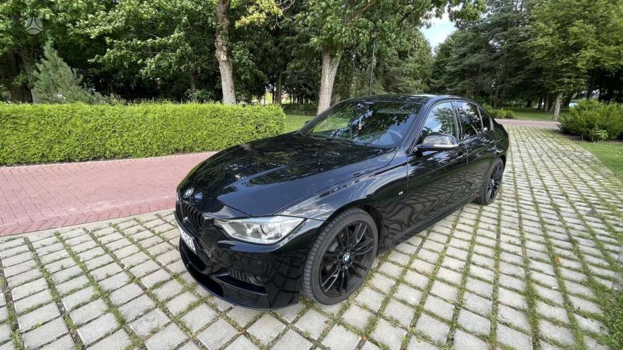 Black BMW 320 2014 in Birzai, with an engine capacity of 2.00 L and mileage of 295 thousand km for 10650 €, photo 20 on AUTOMOTO.COM.LV