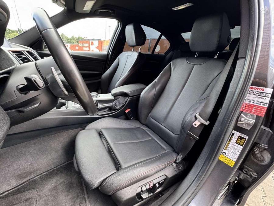 Black BMW 320 2014 in Kaunas, with an engine capacity of 2.00 L and mileage of 193 thousand km for 12800 €, photo 13 on AUTOMOTO.COM.LV