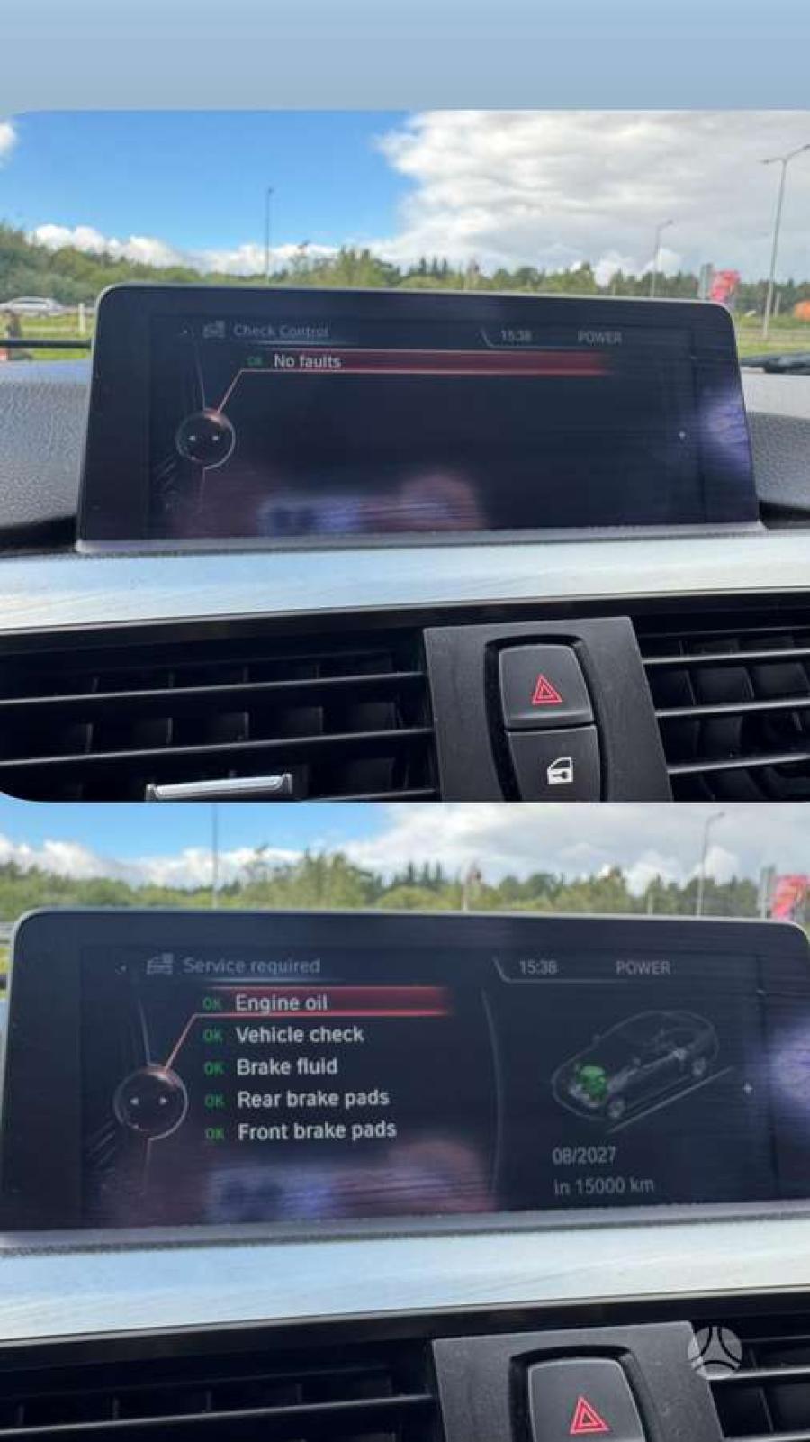 Black BMW 320 2014 in Kaunas, with an engine capacity of 2.00 L and mileage of 193 thousand km for 12800 €, photo 20 on AUTOMOTO.COM.LV