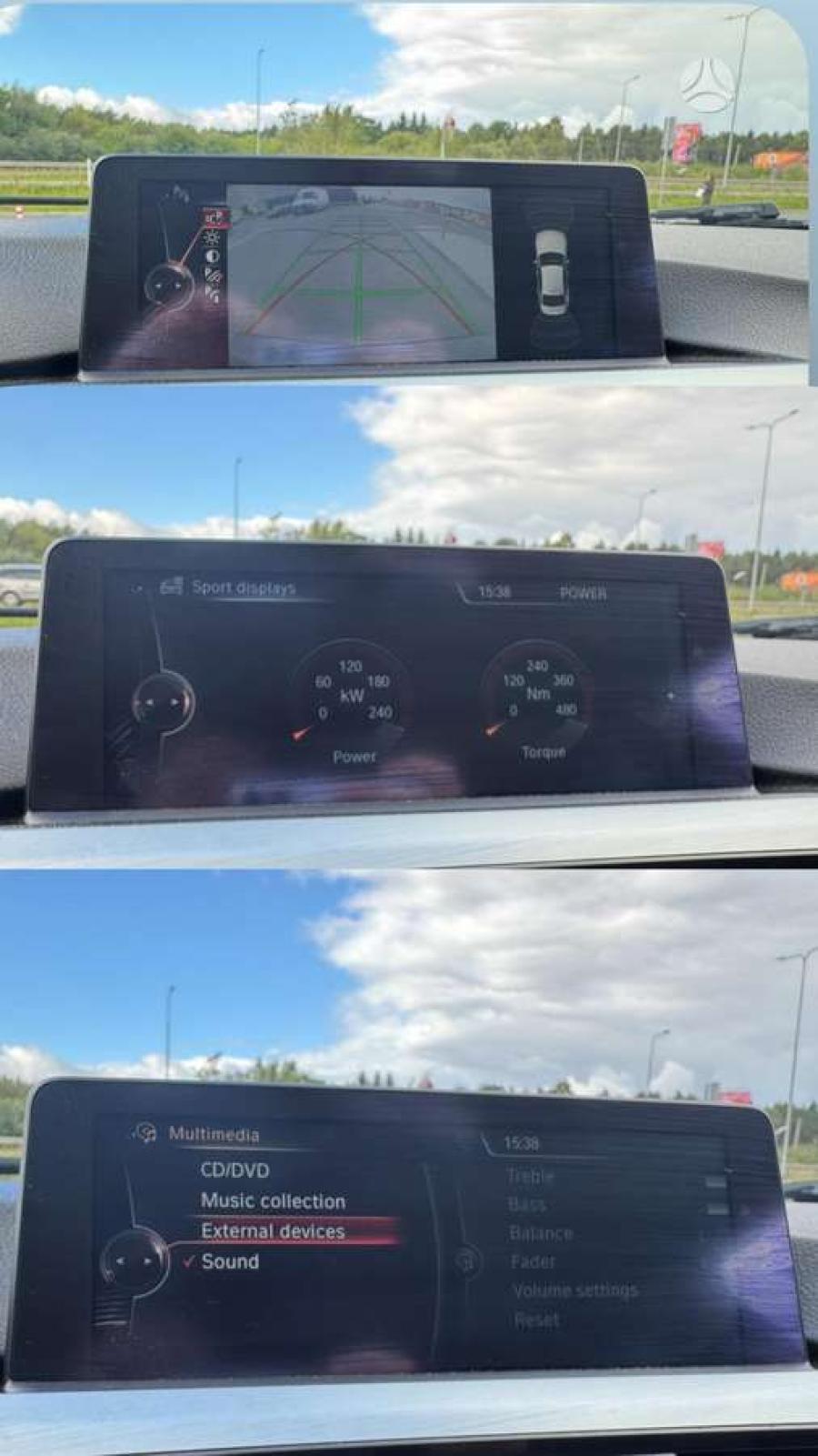 Black BMW 320 2014 in Kaunas, with an engine capacity of 2.00 L and mileage of 193 thousand km for 12800 €, photo 21 on AUTOMOTO.COM.LV