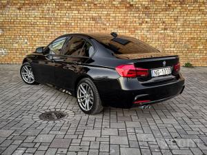 Black BMW 320 2015 in Jelgava, with an engine capacity of 2.00 L and mileage of 0 thousand km for 16200 €, photo 3 on AUTOMOTO.COM.LV
