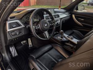 Black BMW 320 2015 in Jelgava, with an engine capacity of 2.00 L and mileage of 0 thousand km for 16200 €, photo 8 on AUTOMOTO.COM.LV
