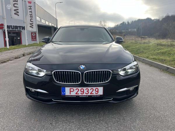 Black BMW 320 2015 in Vilnius, with an engine capacity of 2.00 L and mileage of 222 thousand km for 12450 €, photo 2 on AUTOMOTO.COM.LV
