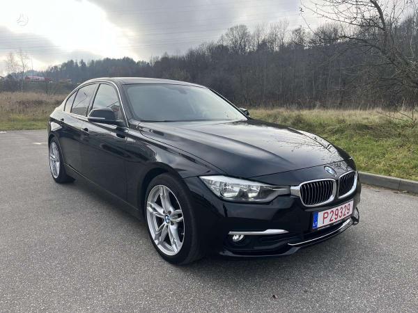Black BMW 320 2015 in Vilnius, with an engine capacity of 2.00 L and mileage of 222 thousand km for 12450 €, photo 3 on AUTOMOTO.COM.LV