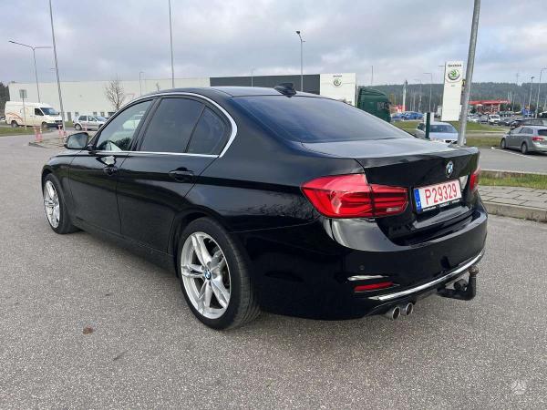 Black BMW 320 2015 in Vilnius, with an engine capacity of 2.00 L and mileage of 222 thousand km for 12450 €, photo 7 on AUTOMOTO.COM.LV