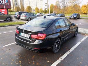 Black BMW 320 2015 in Vilnius, with an engine capacity of 0.00 L and mileage of 243 thousand km for 8800 €, photo 15 on AUTOMOTO.COM.LV