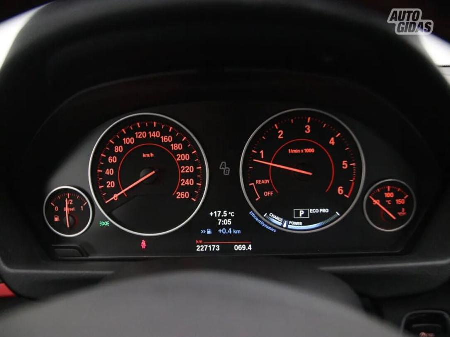 Melns BMW 320 2015 Viļņa, ar dzinēja tilpumu 2.00 L un nobraukumu 227 tūkst. km par 12499 €, foto 20 vietnē AUTOMOTO.COM.LV