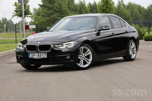 Black BMW 320 2015 in Jelgava, with an engine capacity of 2.00 L and mileage of 0 thousand km for 11750 €, photo 1 on AUTOMOTO.COM.LV