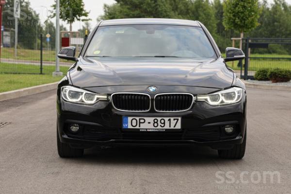 Black BMW 320 2015 in Jelgava, with an engine capacity of 2.00 L and mileage of 0 thousand km for 11750 €, photo 2 on AUTOMOTO.COM.LV