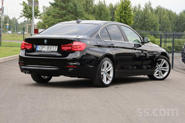 Black BMW 320 2015 in Jelgava, with an engine capacity of 2.00 L and mileage of 0 thousand km for 11750 €, photo 4 on AUTOMOTO.COM.LV